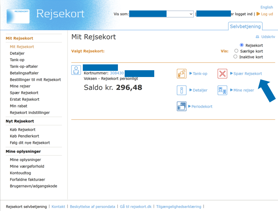 | rejsekort.dk